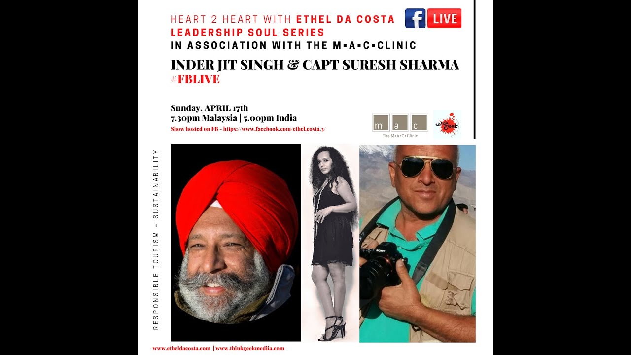 Heart 2 Heart with Ethel Da Costa #Season2 featuring Inder Jit Singh and Capt Sharma #India ...