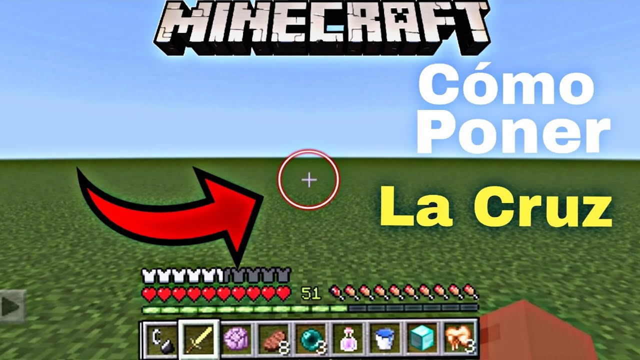 Cómo Poner la Cruz en Minecraft Tutorial - YouTube