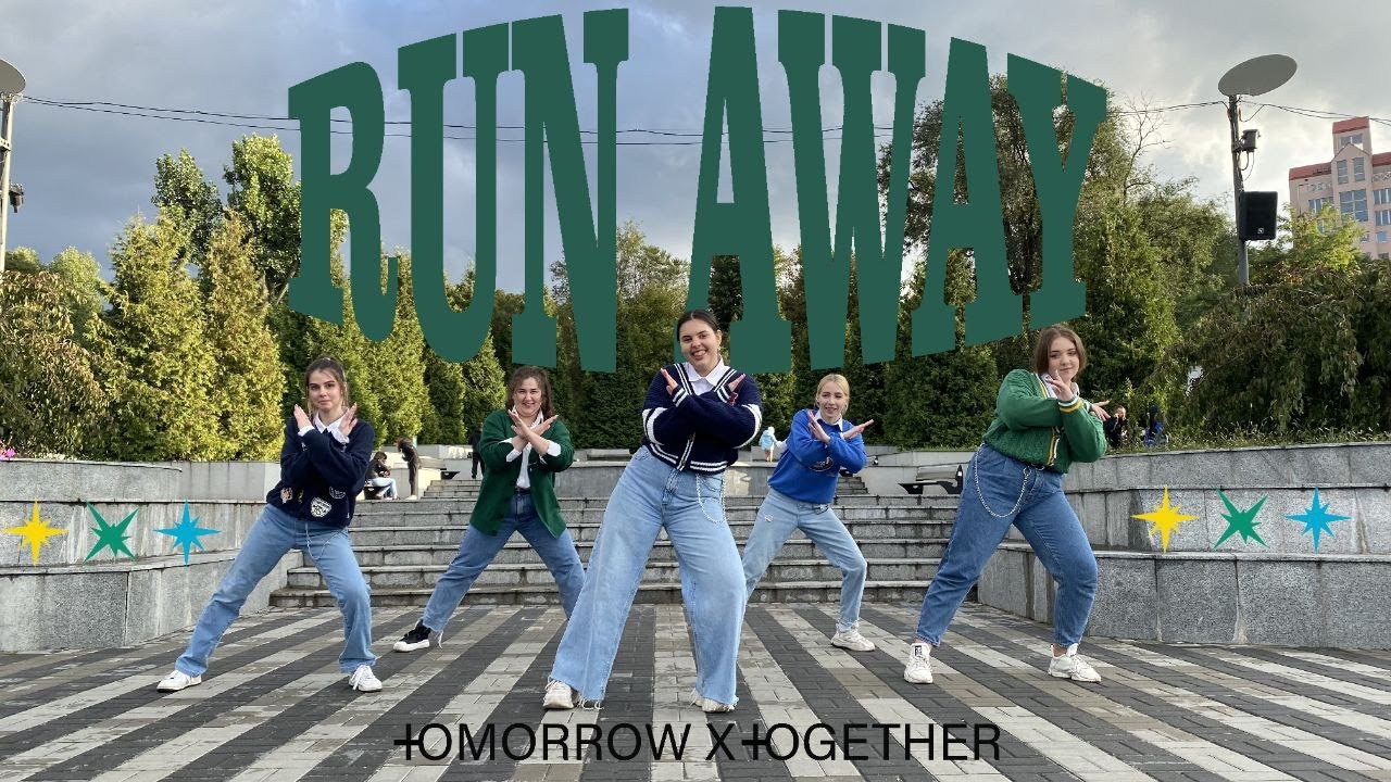 TXT - Run Away [ DANCE COVER BY Hello B***! TEAM ] - YouTube