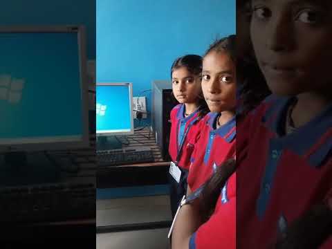 ## computer ka bare me school me children ku sikhate hue ## - YouTube