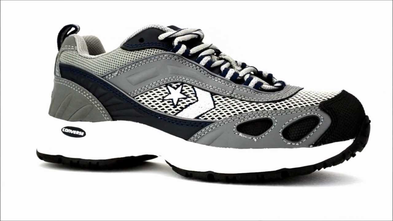 Men's Converse C4805 Steel Toe Work Shoe @ Steel-Toe-Shoes.com - YouTube