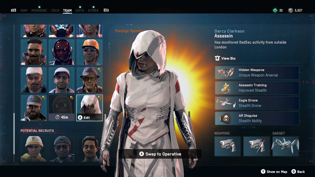 Watch Dogs Legion Season 3 New Operator. All of Darcy’s Abilities and ...