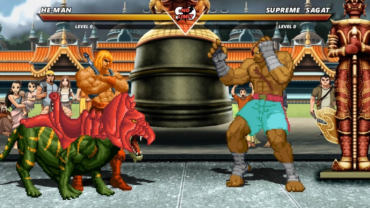HE-MAN vs SUPREME SAGAT - The most epic fight ever made - YouTube