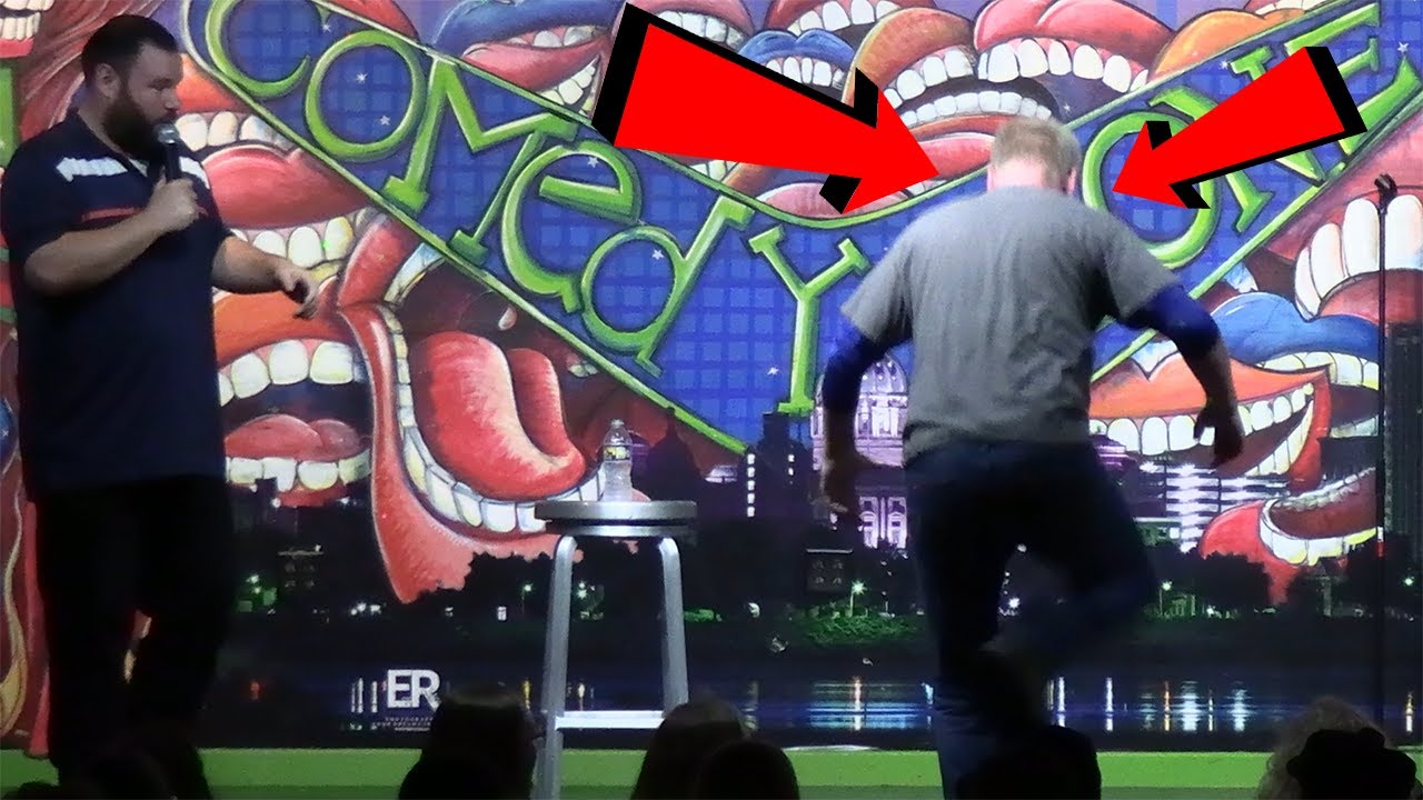 Doctor Steps on Table to Get ON STAGE!! | Jeff Leeson | Stand-Up Comedy ...