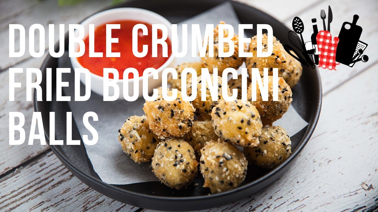 Double Crumbed Fried Bocconcini Balls S10 Ep02 - YouTube