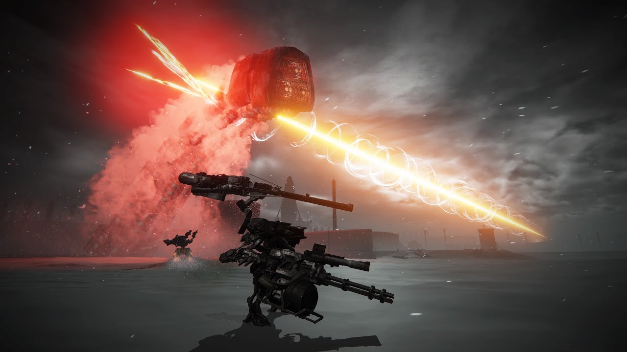 Armored Core 6 Fires of Rubicon - Destroy the Ice Worm (Part 20) - YouTube