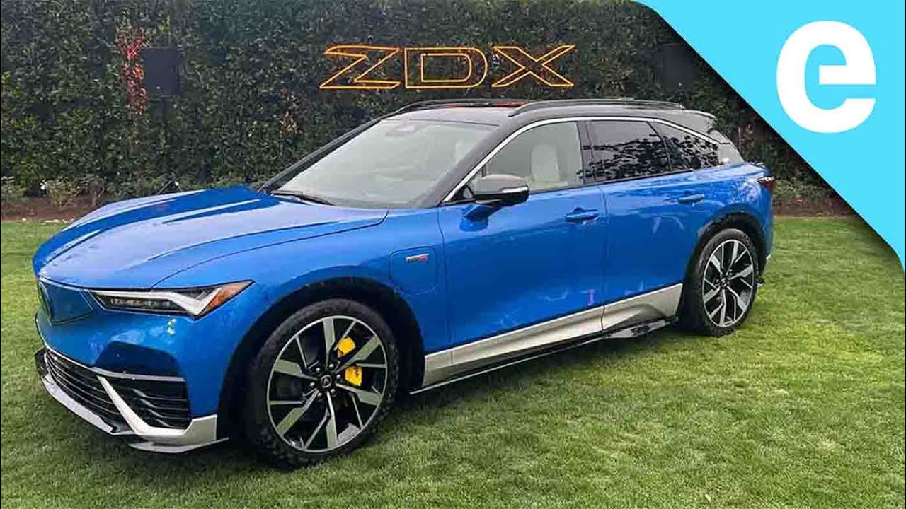 First Drive in the All-Electric Acura ZDX Type S SUV - YouTube