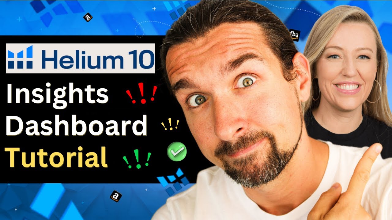 Helium 10 Insights Dashboard Tutorial - YouTube