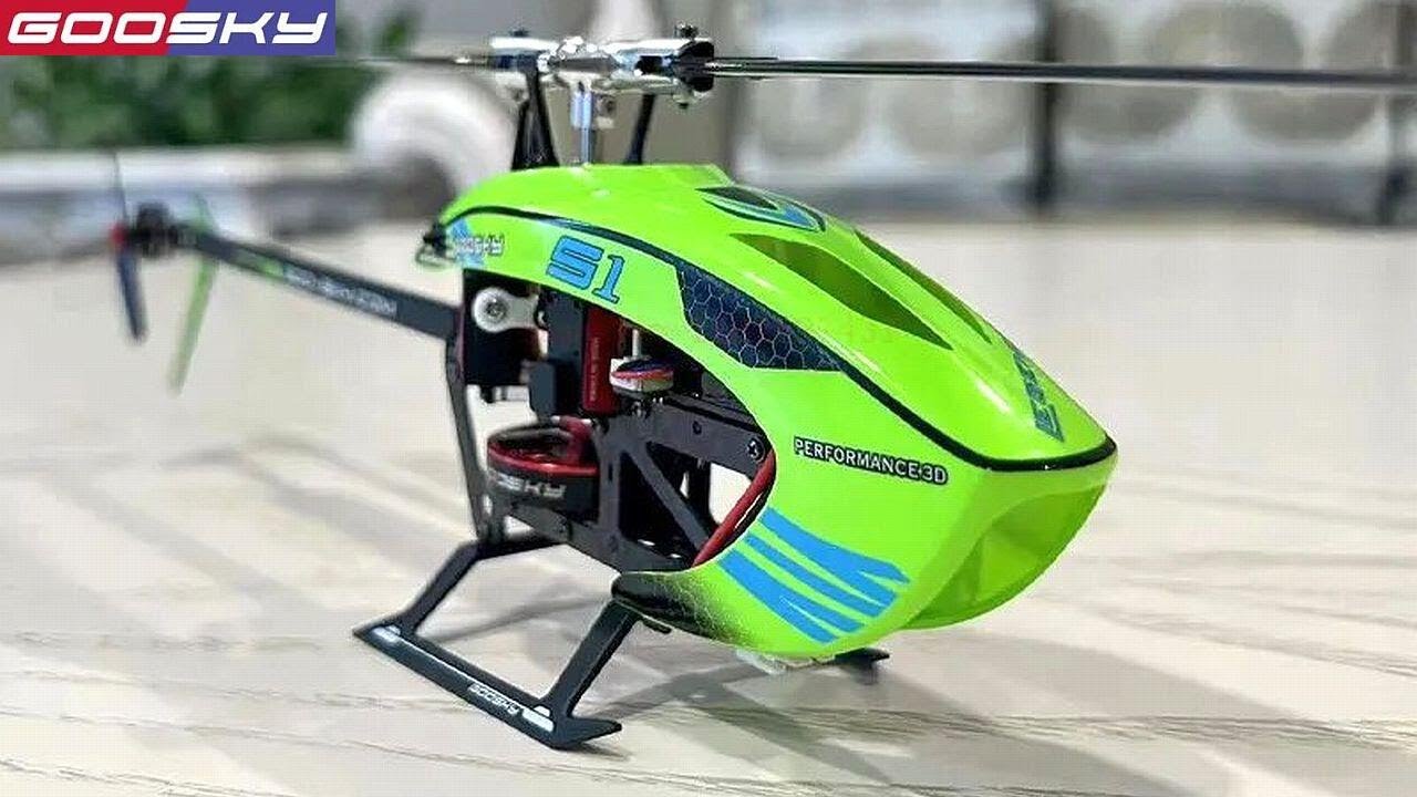 GOOSKY S1Brushless Acrobat Mini Helicopter Drone – Just Released ...