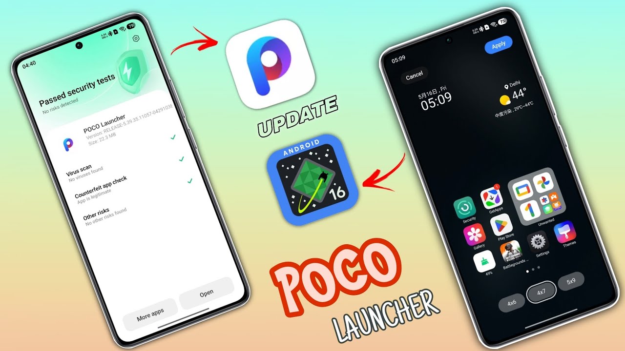 Poco Launcher New Update V5.39 Android 16 Based Update | Smooth ...