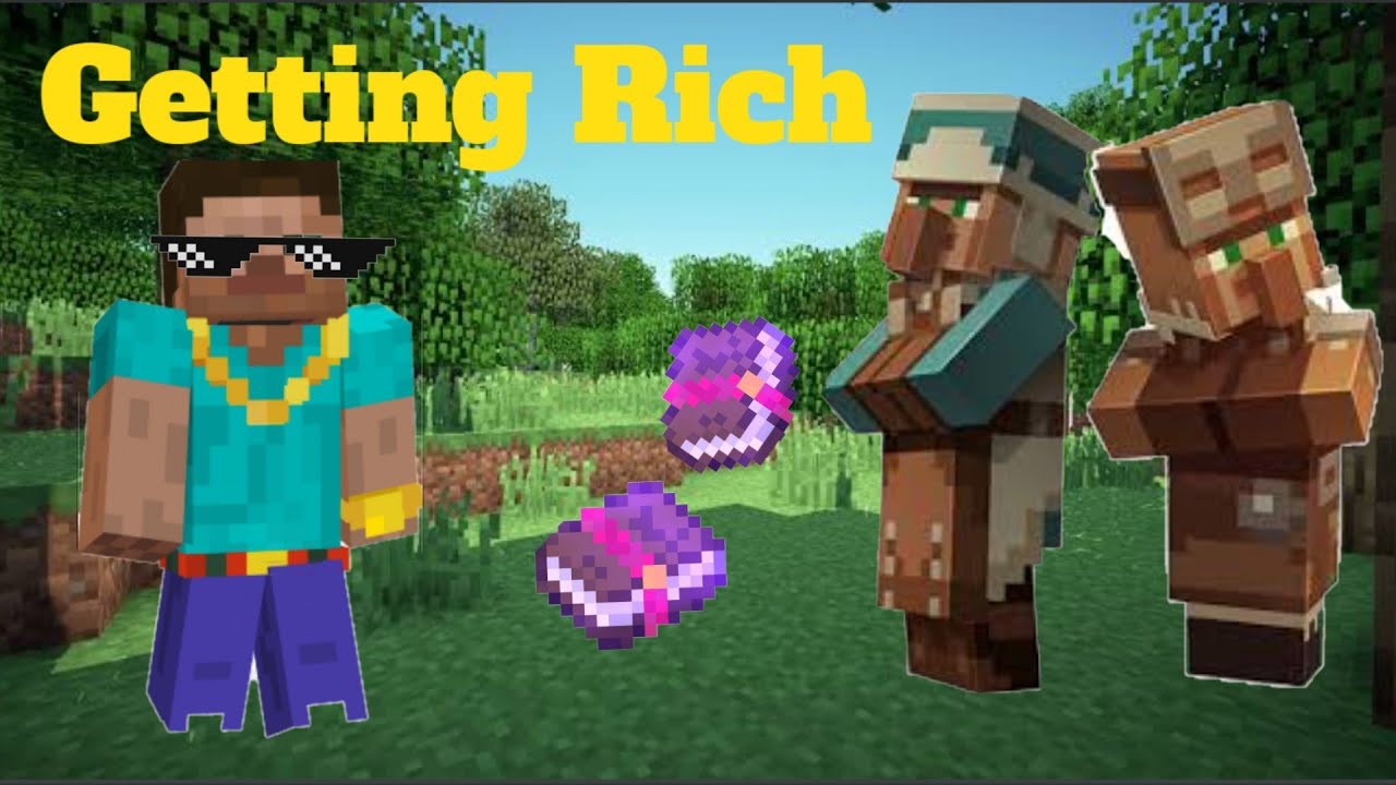 Trading with Villagers and getting rich | Minecraft multiplayer series ...