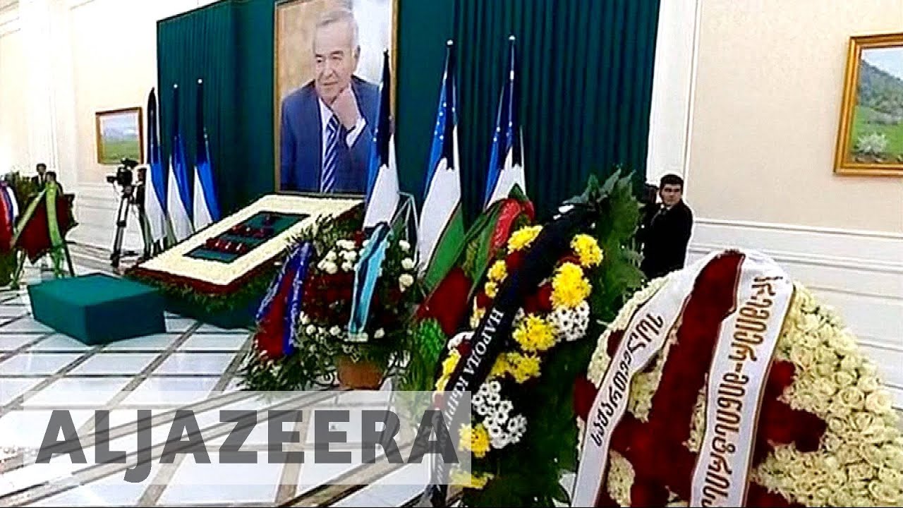 Uzbek President Islam Karimov laid to rest - YouTube