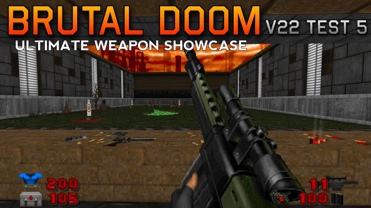 Doom mod weapon showcase: Brutal Doom v22 test 5 (Old Preview Build ...