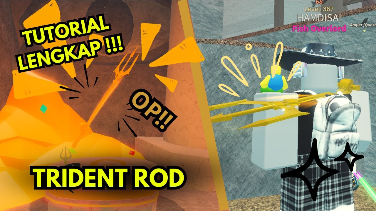 TUTORIAL LENGKAP MENDAPATKAN ROD TRIDENT [Roblox Fisch] - YouTube