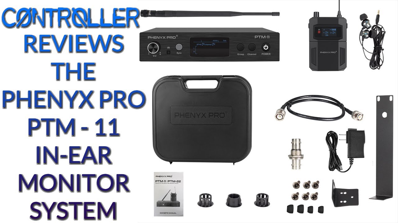 How good is the Phenyx Pro PTM-11 In-Ear Monitor System? - YouTube