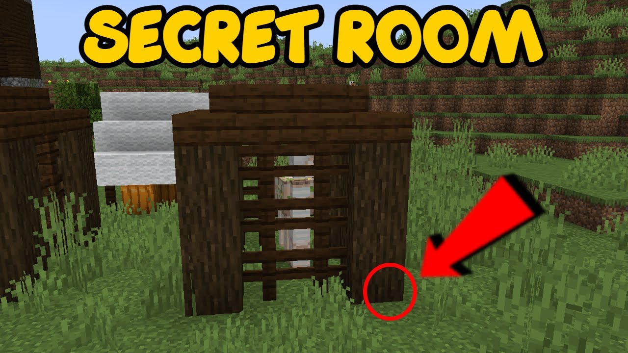 The secret room in Pillager Outpost Prison - p2 - YouTube