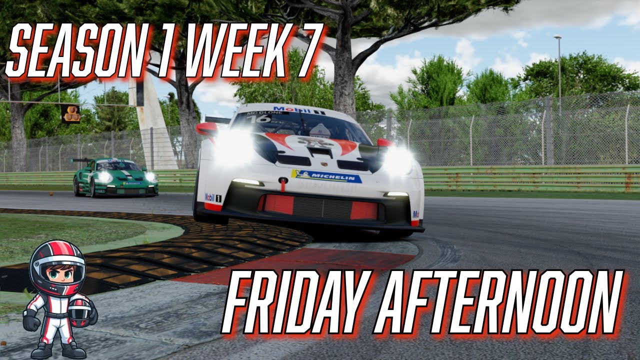 🔴 LIVE - iRacing - Season 1 Week 7 - Friday - YouTube