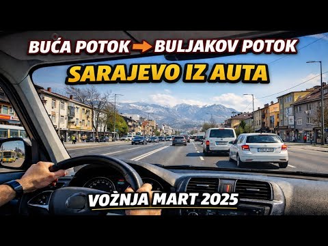 Vožnja Buća Potok – Buljakov Potok 🚗 | Sarajevo Mart 2025 (4K) - YouTube