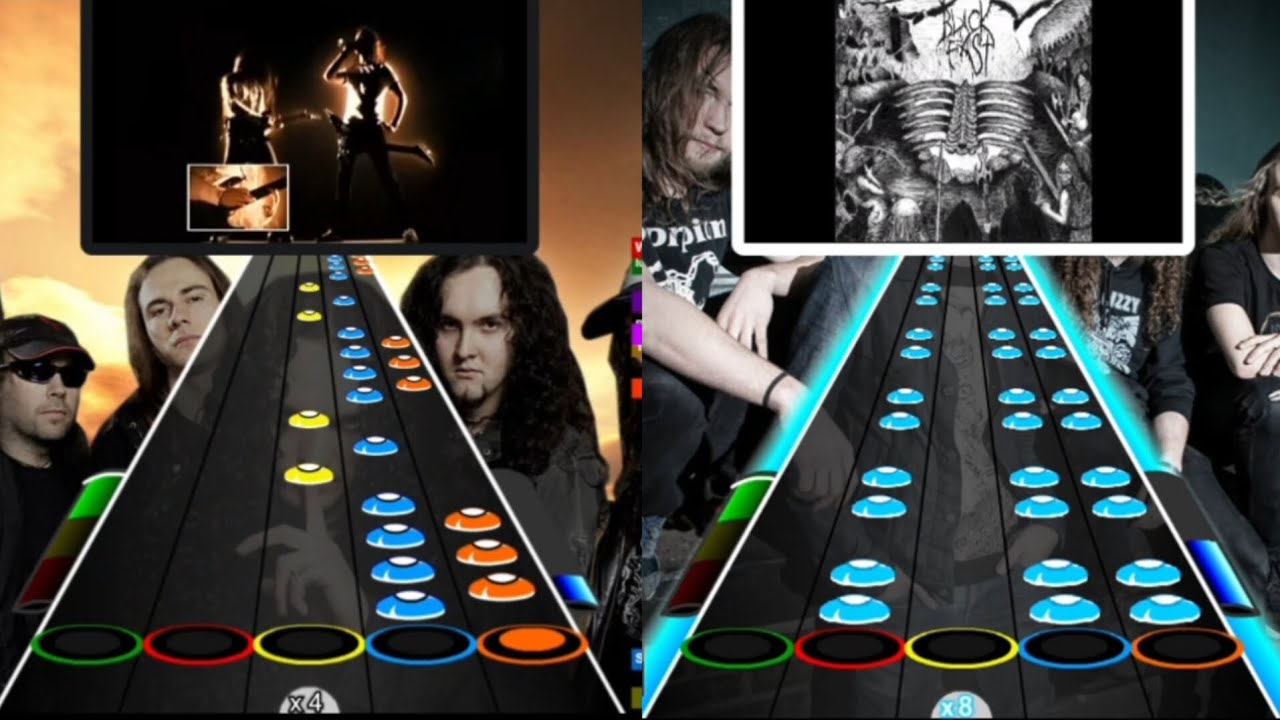 Guitar Flash: Dificuldade: Expert": Multiplayer #1 - YouTube