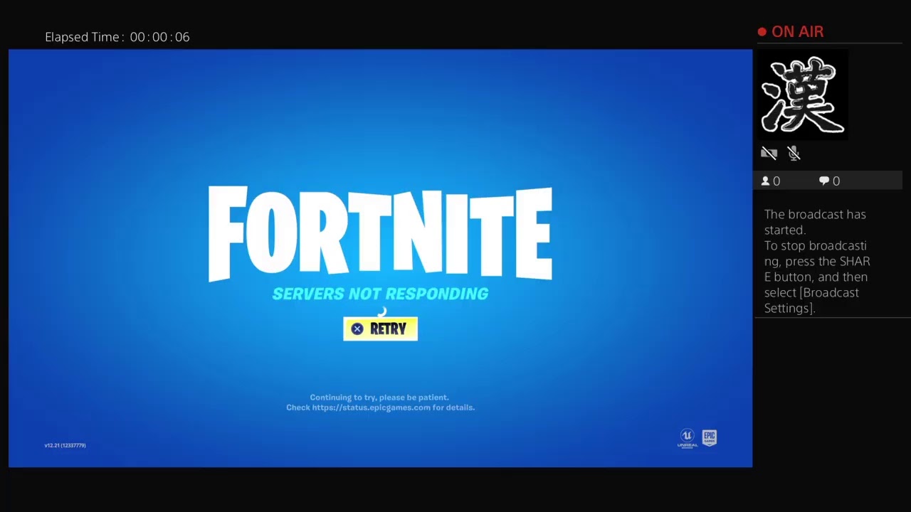 Fn servers are down ( No mic srry ) - YouTube