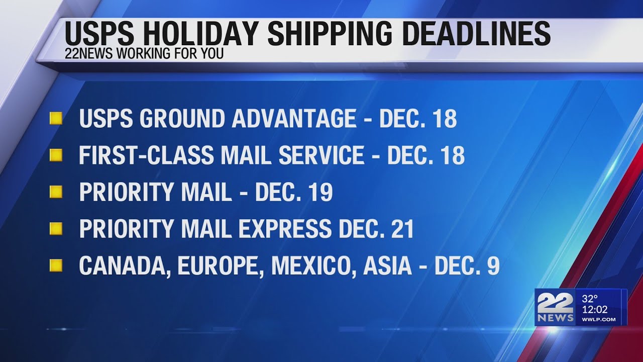 Shipping deadlines to know ahead of the holiday season - YouTube