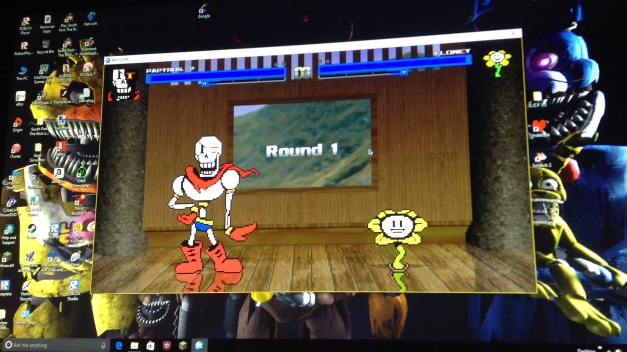 Mugen: Papyrus...?'s Derped Sans heads and Normal Bone Attack Hyper ...
