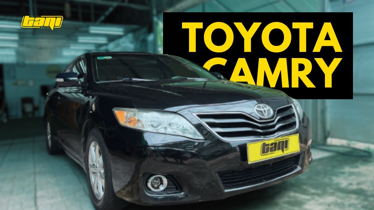 TOYOTA CAMRY - Car wash and Exterior cleaning - YouTube