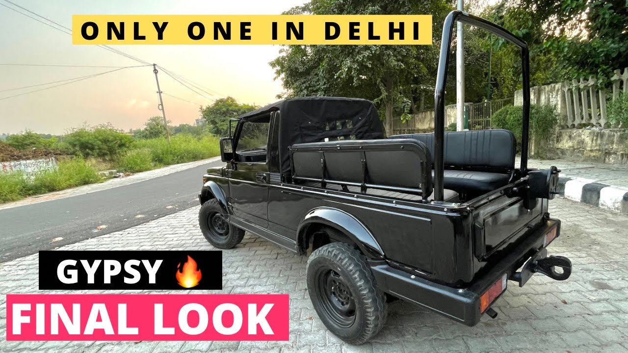 My Gypsy Final look 🔥|| gypsy modified || Mayapuri gypsy market #gypsy ...