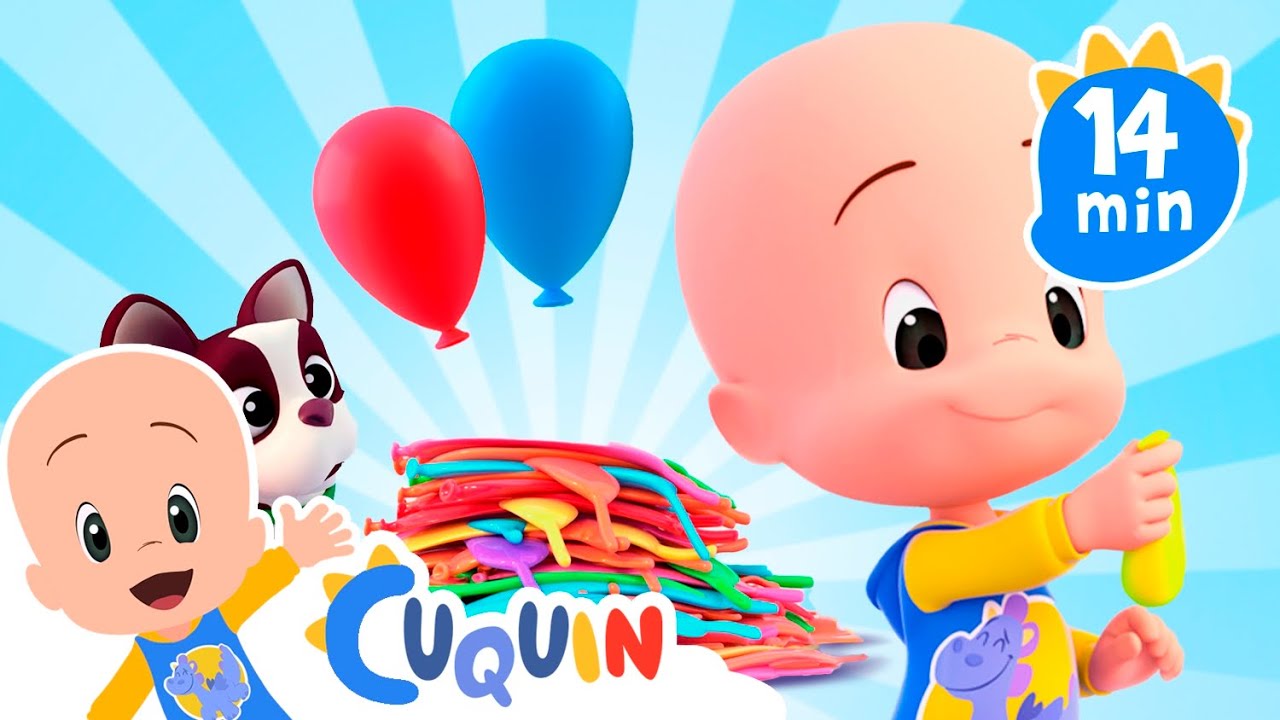 Cuquin’s Colorfull Balloons | Educational Videos for Children - YouTube