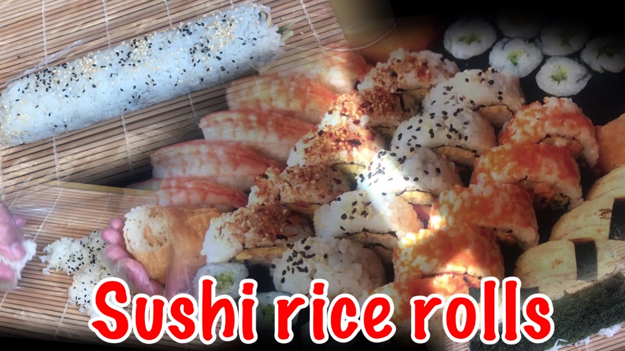 Taiwan vlog: Sushi rice rolls/how to prepare sushi rice - YouTube