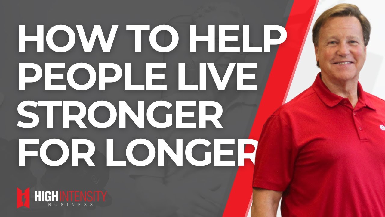 Be Strong For Life — Help People Live Better & Stronger Into Old Age ...