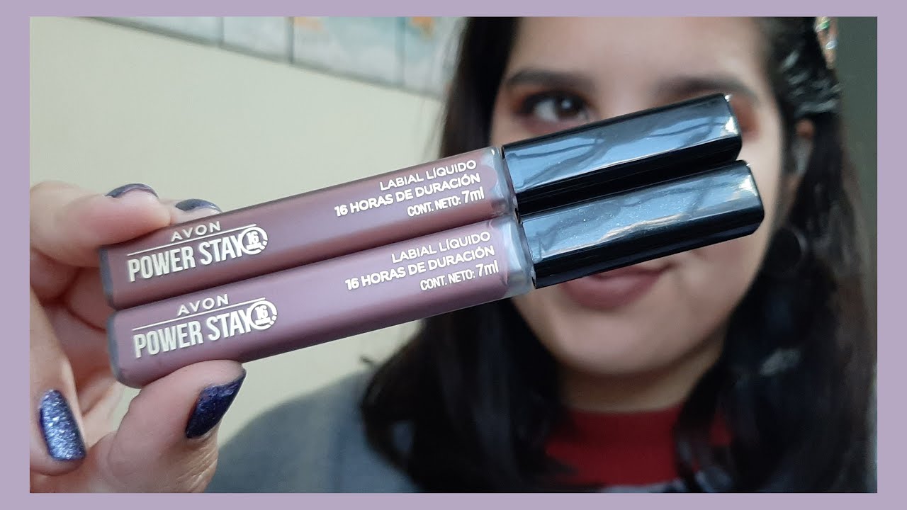 Nuevos Labiales Power Stay De AVON 💄 - YouTube