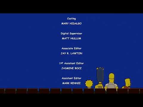 The Simpsons Theater Clifford's Really Big Movie End Credits