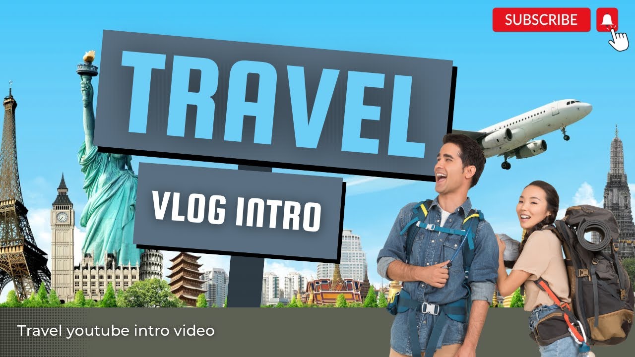 Travel vlog intro video | Travel intro for vlog | Best intro for travel ...