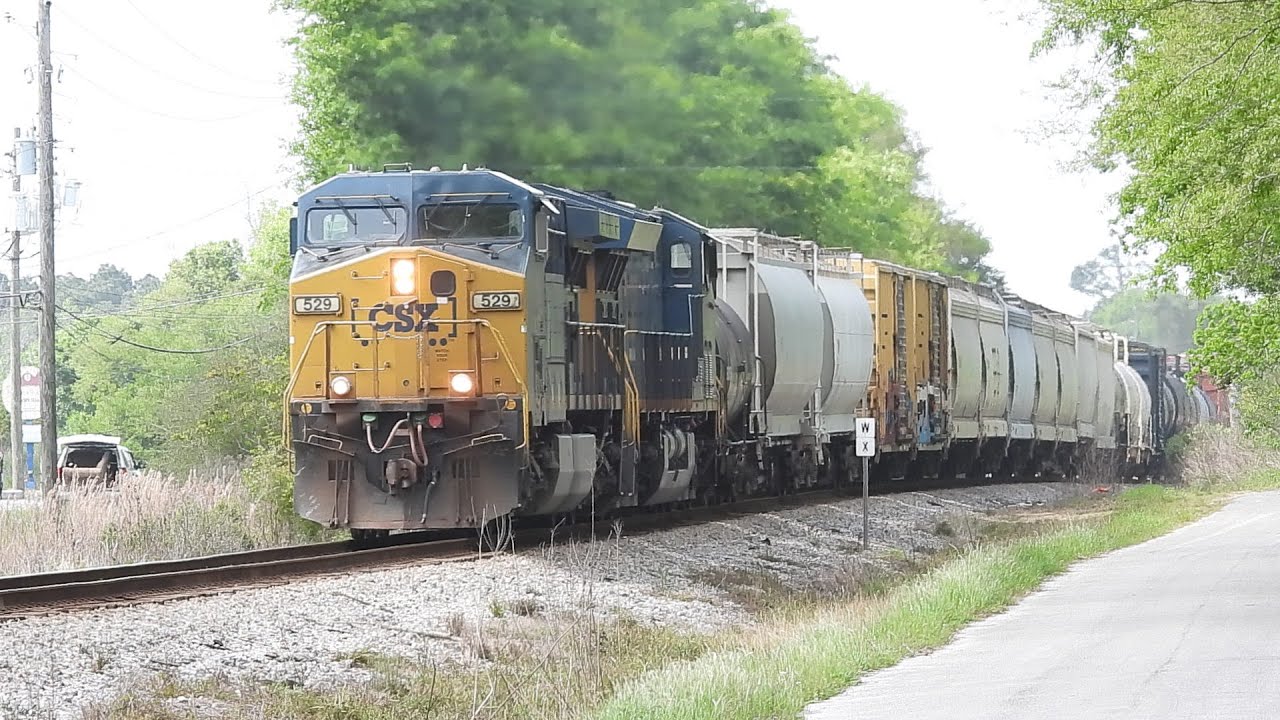 CSX 529 Cantonment - YouTube