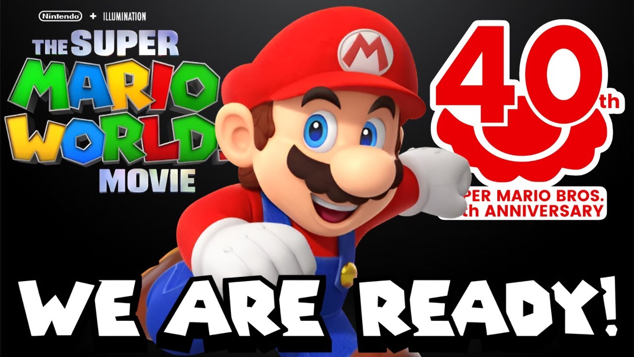 EVERYONE is READY for MARIO's 40th anniversary! - YouTube