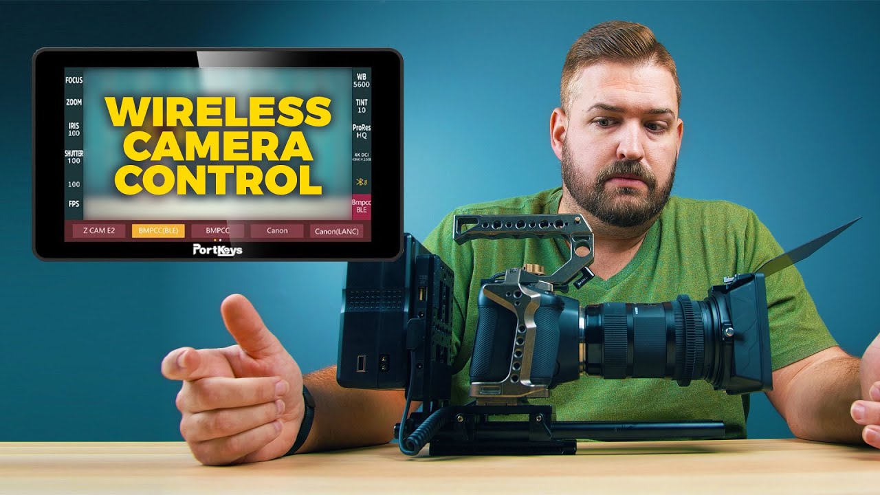 Wirelessly Control Your BMPCC 6K With This Monitor | Portkeys LH5H ...