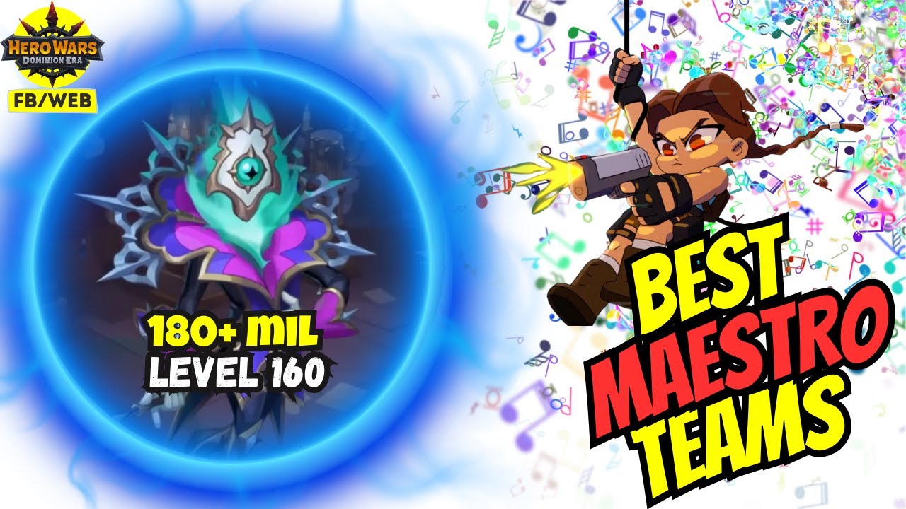 Can YOU do 10mil Damage to Maestro? | Hero Wars Dominion Era - YouTube