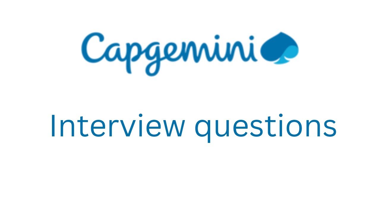 capgemini Interview questions and experience #capgeminiinterview # ...