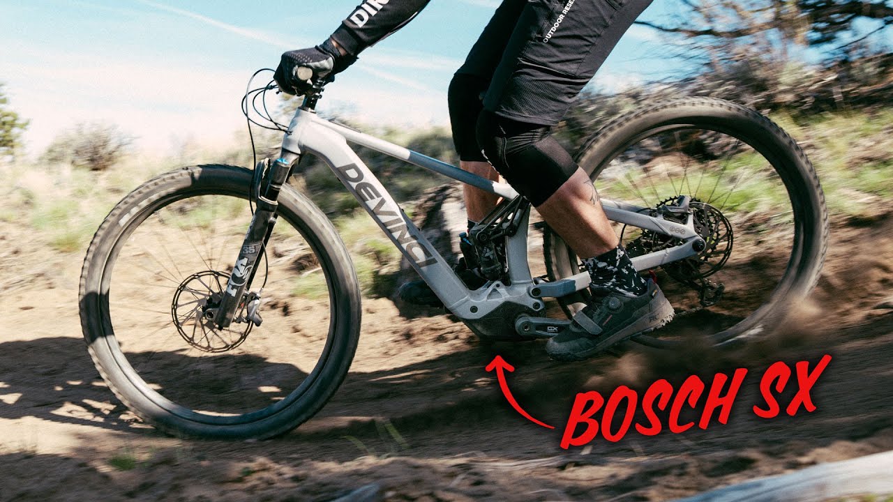 NEW BOSCH-Equipped Devinci SL eBike! E-Troy Lite #mtb #emtb - YouTube