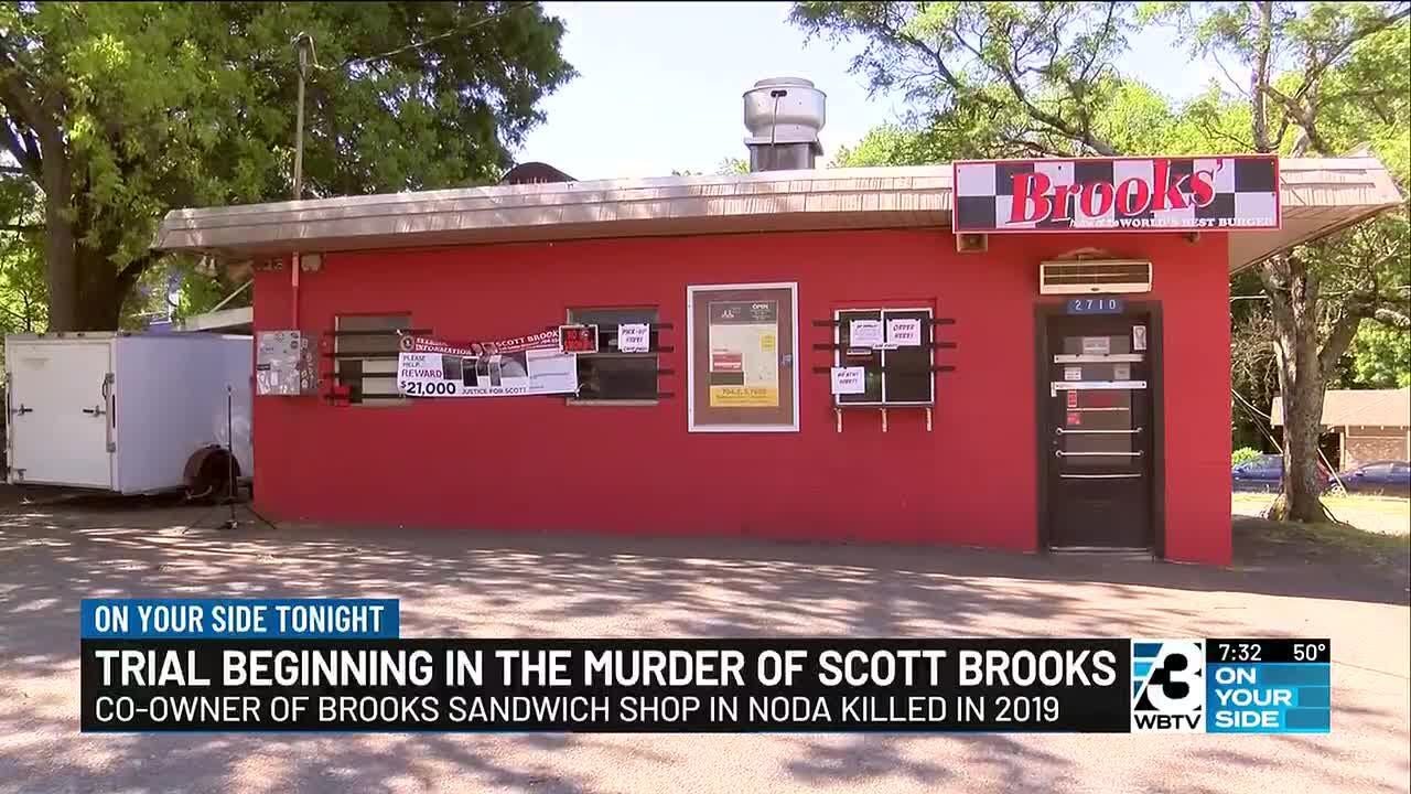 Trial beginning in the murder of Scott Brooks - YouTube