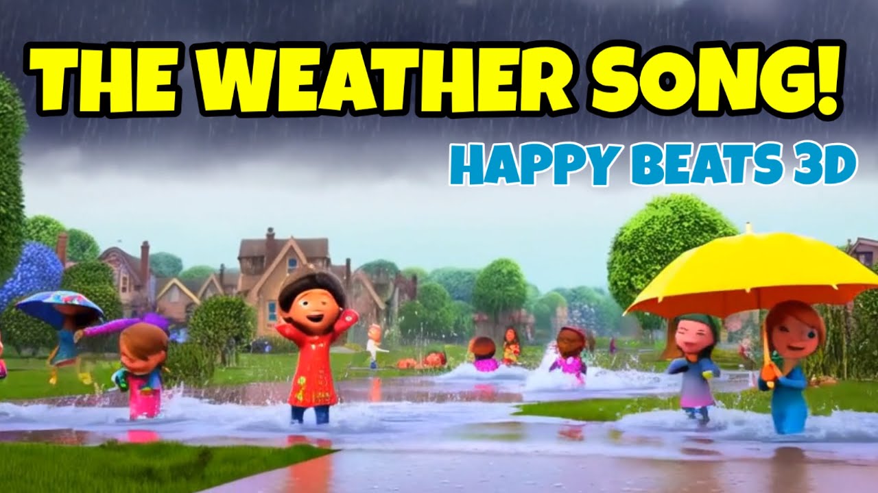 The Weather Song | Sun, Rain, Wind, Snow 🌞☔️💨 ️ - YouTube