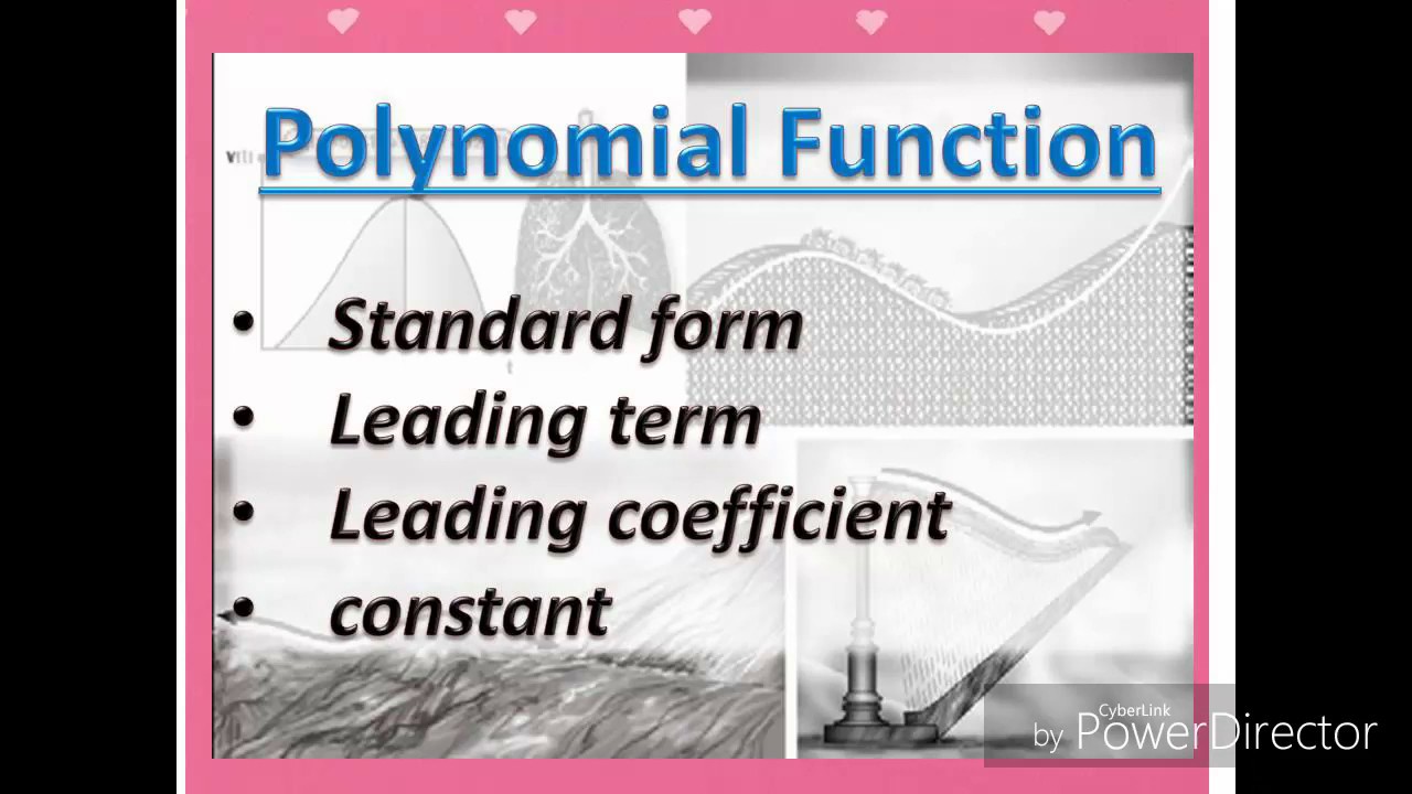 Polynomial Functions: How to Find the Leading Term, Leading Coefficient ...