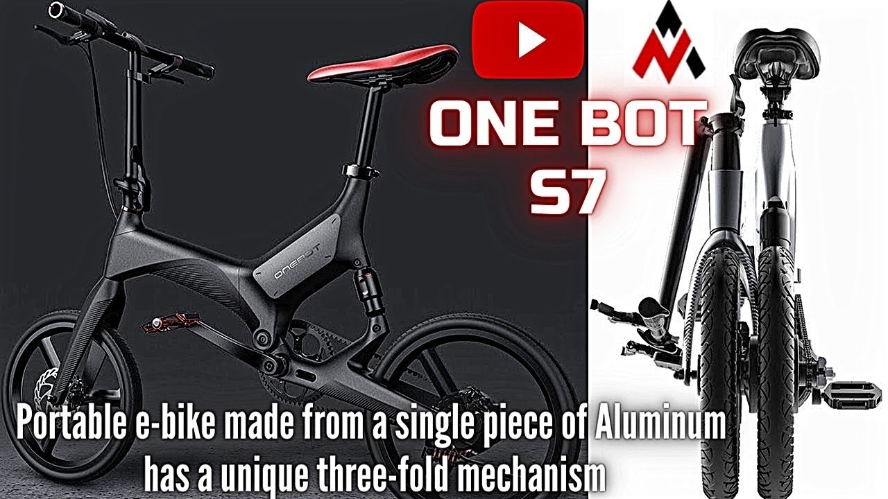 OneBot S7 | Is the Sleek Three-Fold e-Bike | Portable E-Bike | - YouTube