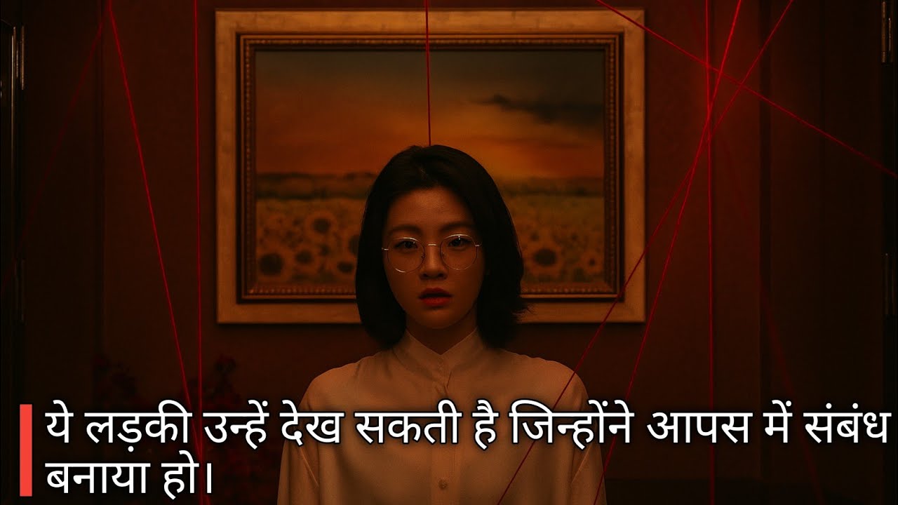 This girl can see magical red threads that connect people who have had ...