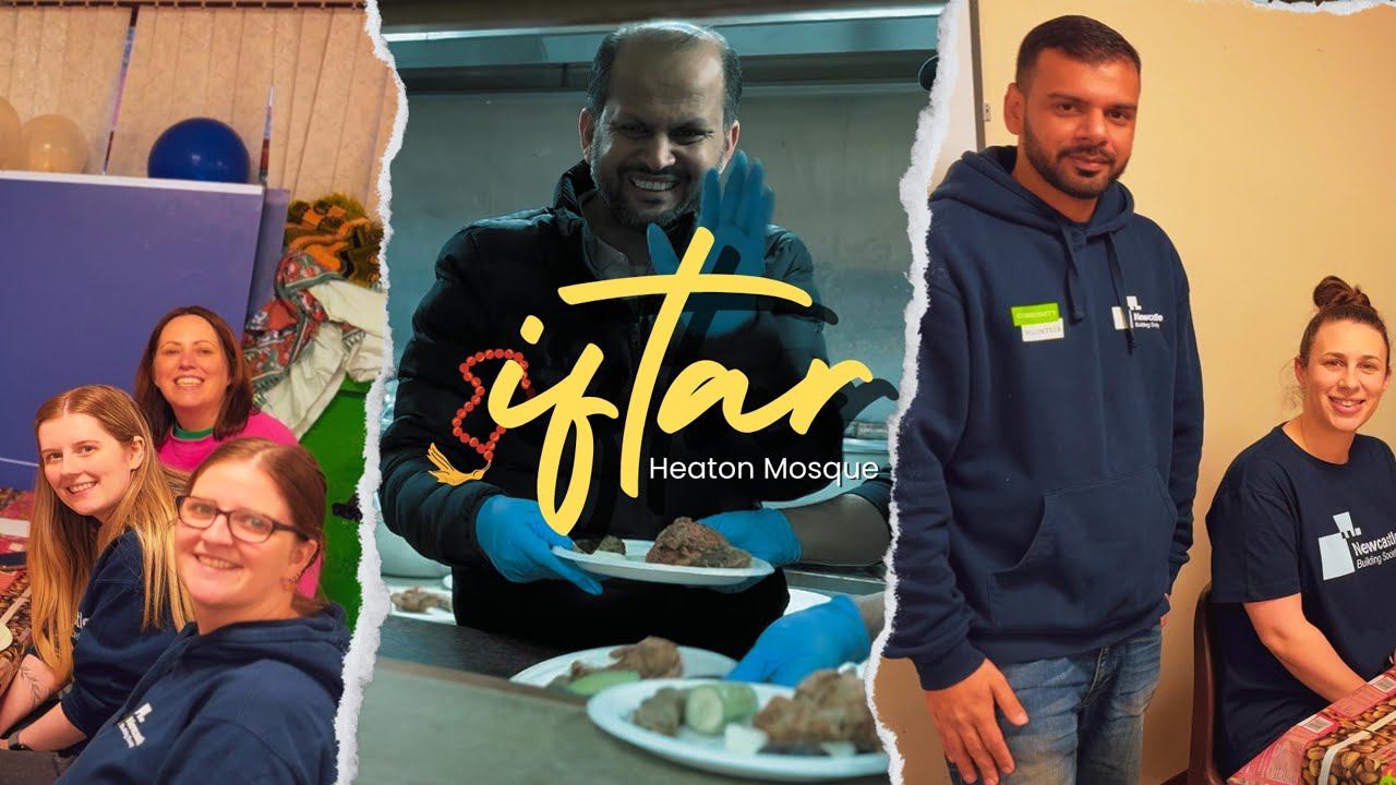 Iftar at Heaton Mosque - YouTube