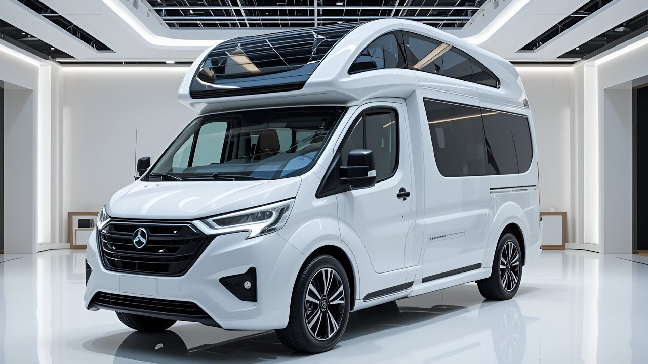"2025 Mercedes-Benz Luxury Camper Van – The Ultimate High-Tech Mobile ...