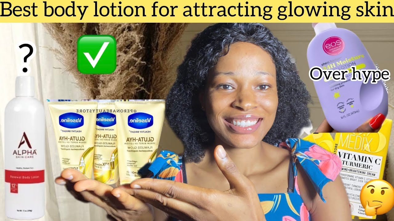 Best body lotion for Attractive glowing skin *Top 4 brightening body ...