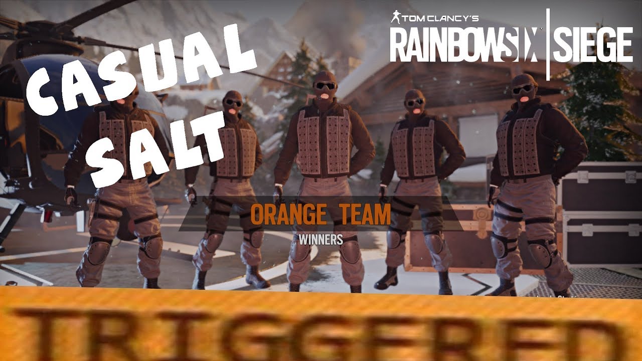 R6 Casual In A Nutshell - Rainbow Six Siege - YouTube