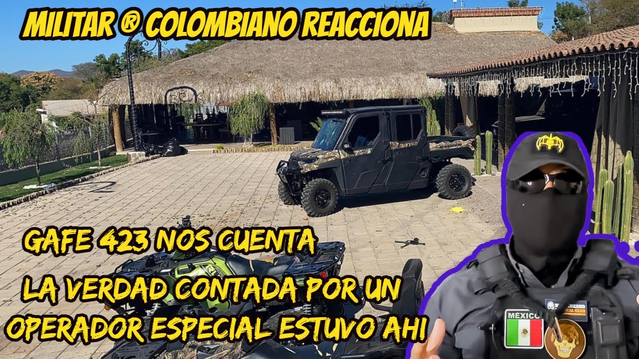 Militar ® Colombiano reacciona la VERDAD CONTADA por un OPERADOR ...